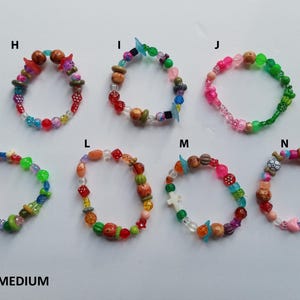 Kid Made, Free Shipping - Colorful Beaded Bracelet ,hand Made, Jewelry ...