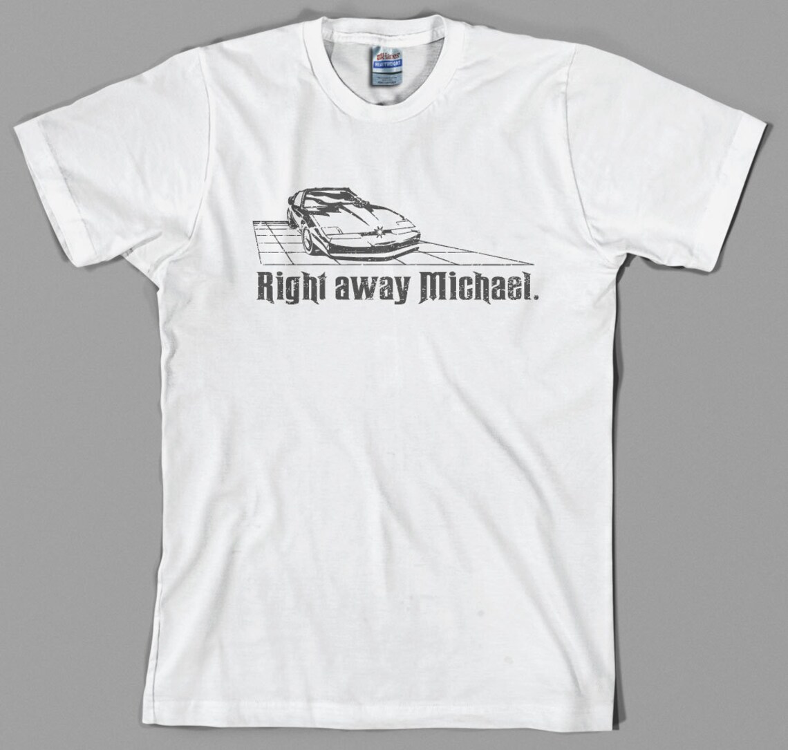 Knight Rider T Shirt 1980's Michael Kitt Car David - Etsy