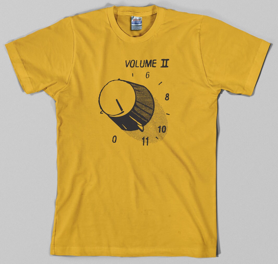 Spinal Tap Volume T Shirt Volume to 11 II 2 This Is | Etsy
