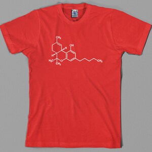 THC Molecule T Shirt, Science, Marijuana, Weed, Pot, Breaking Bad ...