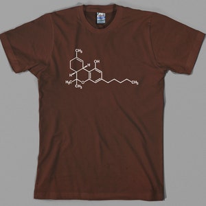 THC Molecule T Shirt, Science, Marijuana, Weed, Pot, Breaking Bad ...