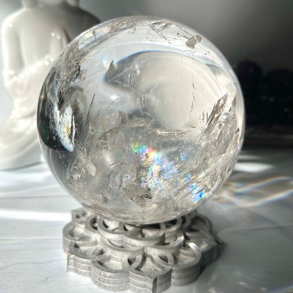 Large Crystal Ball - Etsy