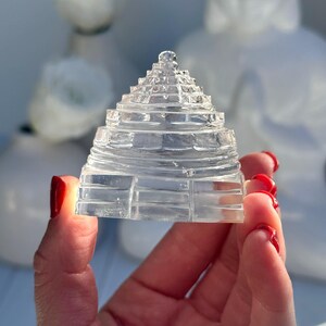 2.0” Hand Carved Himalayan Sri Yantra Tower - India - Etsy