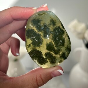 2.3” RARE Australian Prehnite With Natrolite and Basalt Inclusions ...