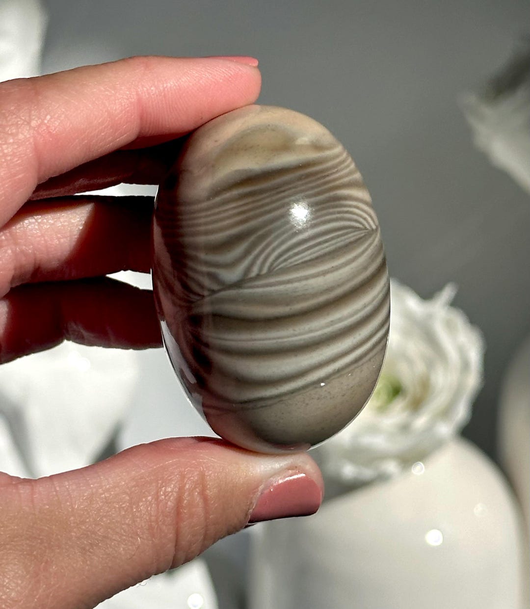 2.0” Mesmerizing Banded Flint Stone Shiva - New Find - Poland - Etsy