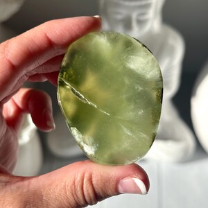 2.3” RARE Australian Prehnite With Natrolite and Basalt Inclusions ...