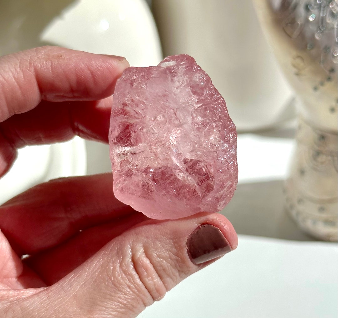 1.5 , 175ct RARE Raw Pink Morganite Namibia - Etsy