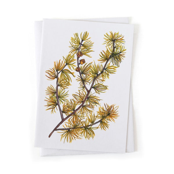 Tamarack Tree Painting - Etsy