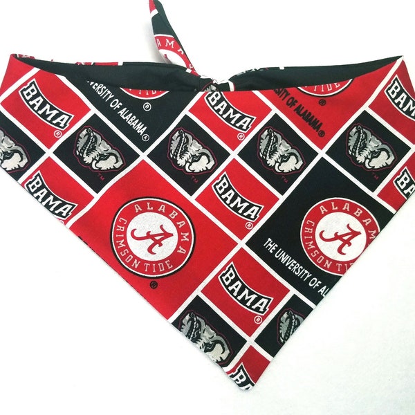 University of Alabama Dog Bandana - Etsy