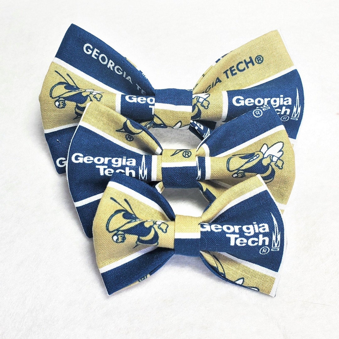 Georgia Tech Pet Bow Tie, Georgia Tech Dog Bow Tie, Georgia Tech Cat ...