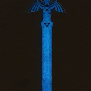 Zelda - Master Sword - Breath of the Wild Inspired Glow-in-the-dark ...
