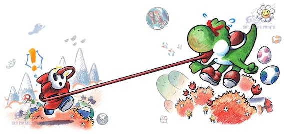 Yoshi Tongue Super Mario World