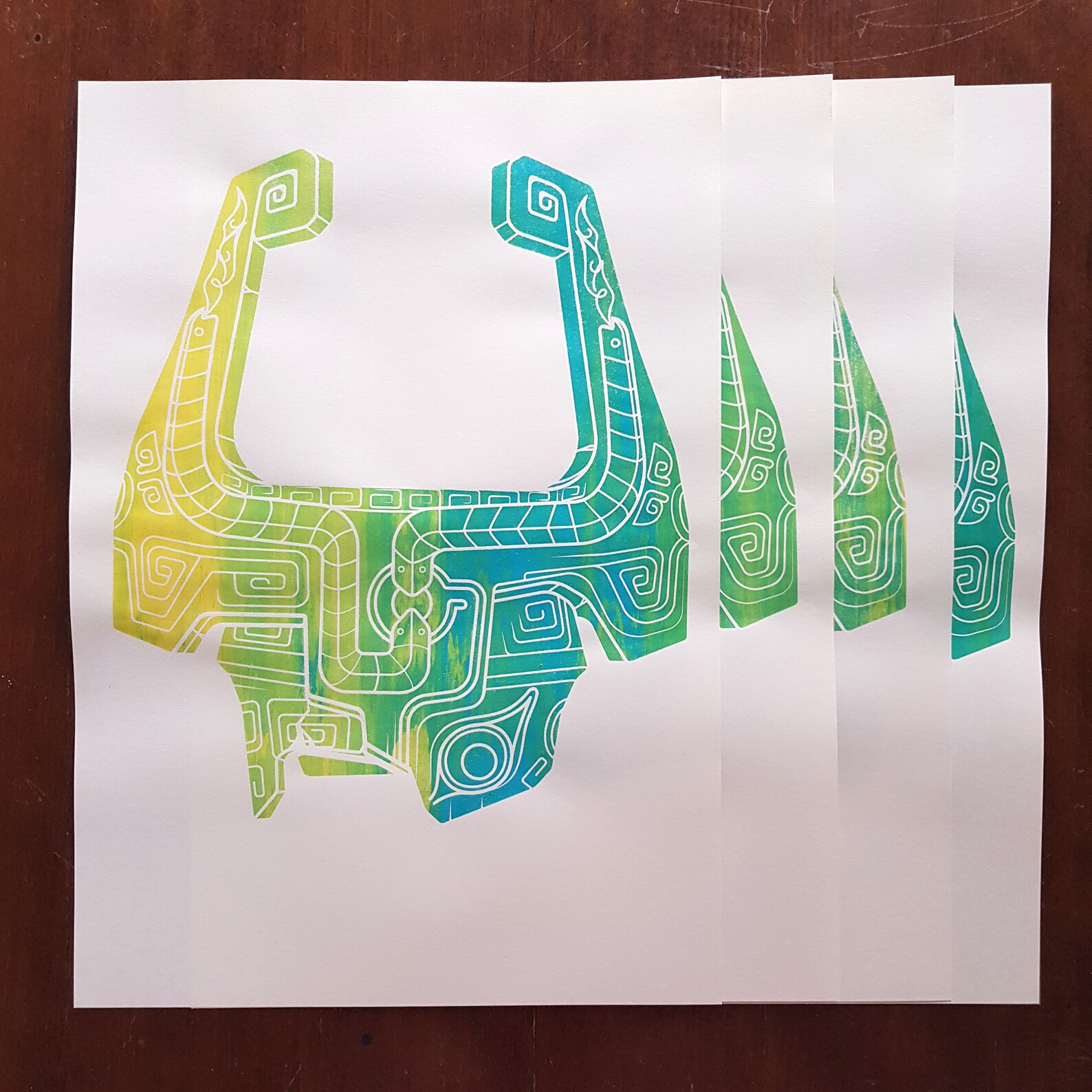 Zelda Twilight Princess - Midna Mask Helmet Screen Print - Etsy