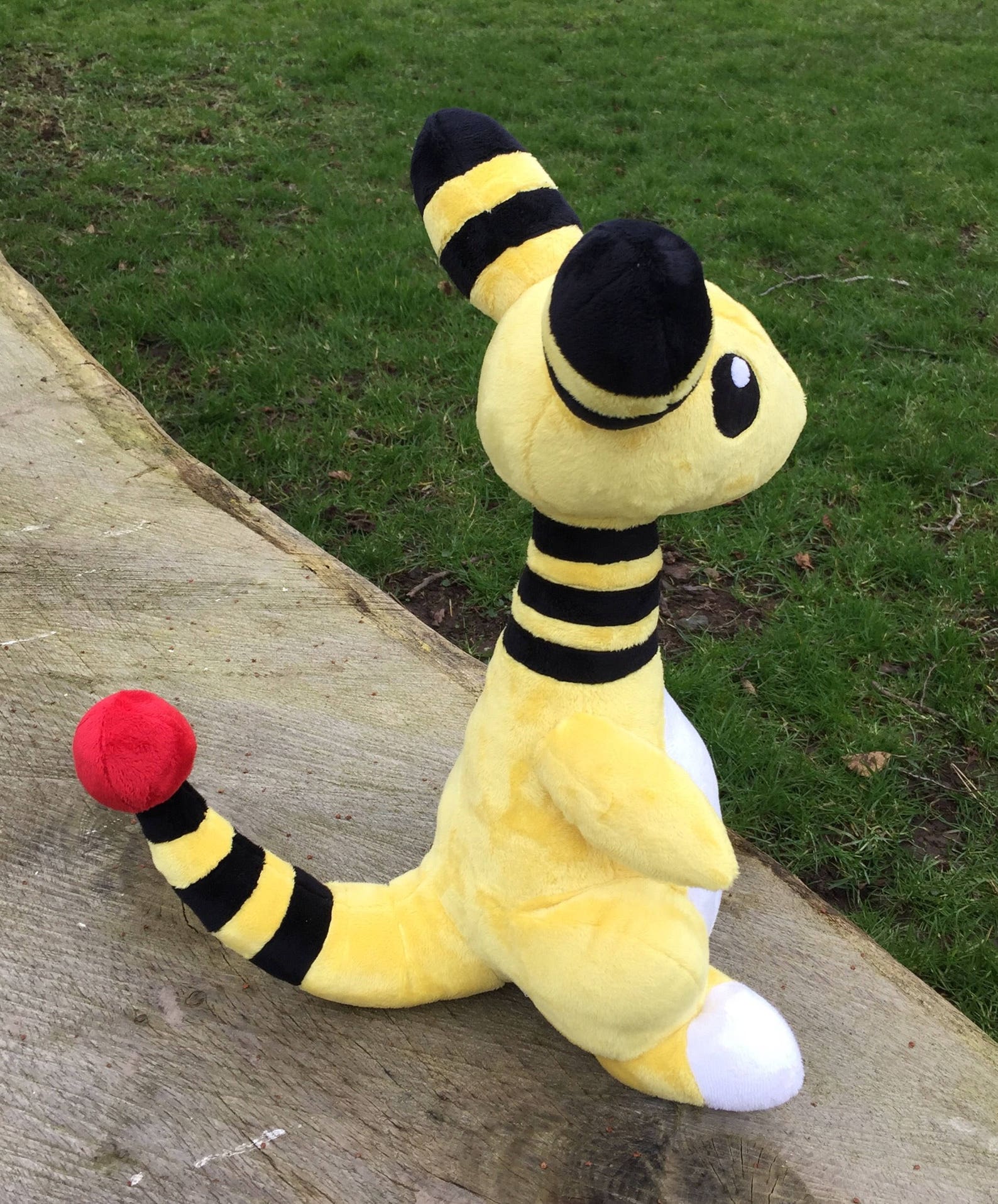 Pokemon Ampharos Plush Pokemon Plush Handmade Plush | Etsy
