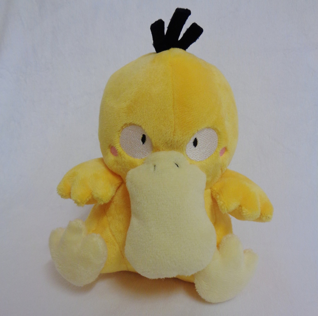Pokemon Psyduck, Custom Plush, Koduck, Weeble Plush, Adoptable, Plushie ...