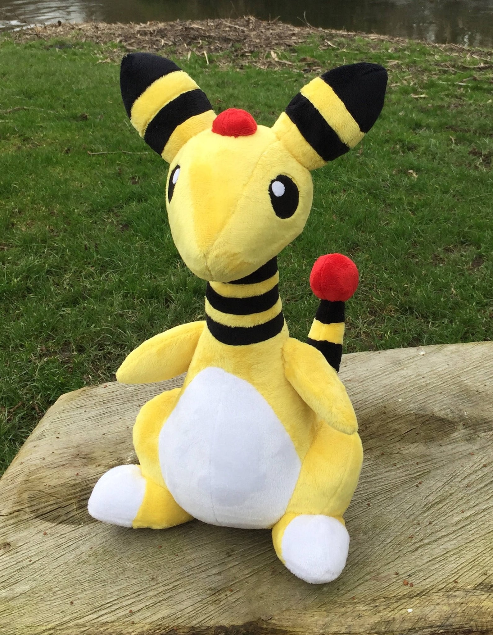 Pokemon Ampharos Plush Pokemon Plush Handmade Plush - Etsy