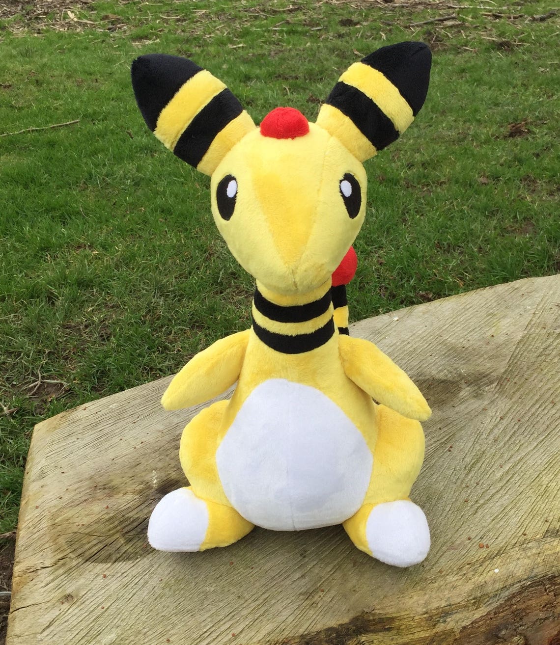 Pokemon Ampharos Plush Pokemon Plush Handmade Plush - Etsy