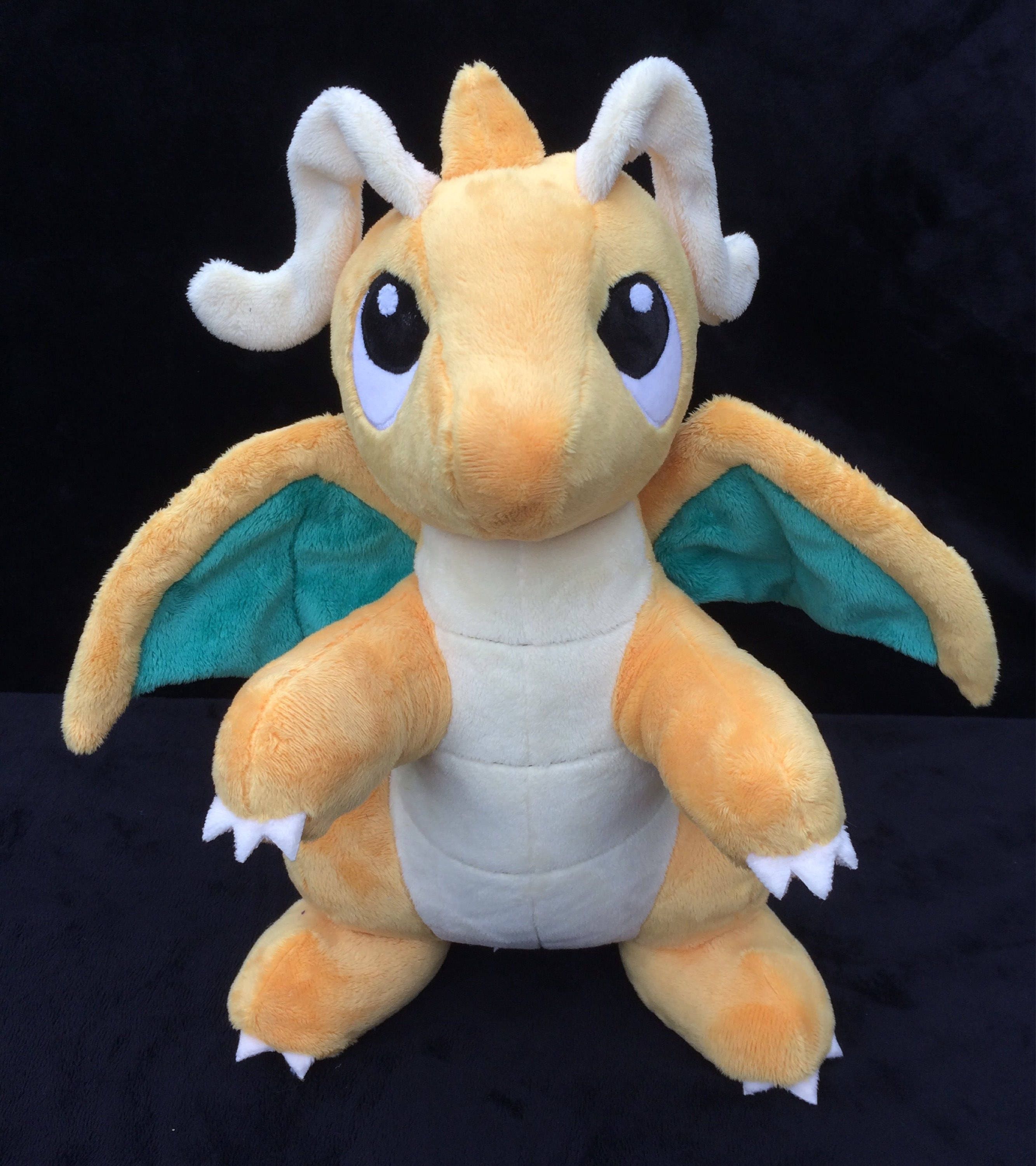 Pokemon Dragonite Plush Pendragons Plush Dragon Dragonite | Etsy