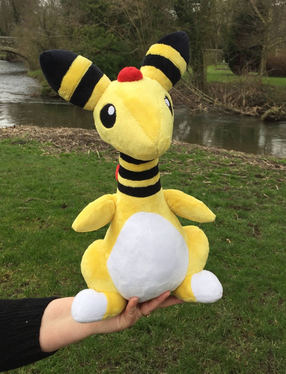 Pokemon Ampharos Plush Pokemon Plush Handmade Plush | Etsy