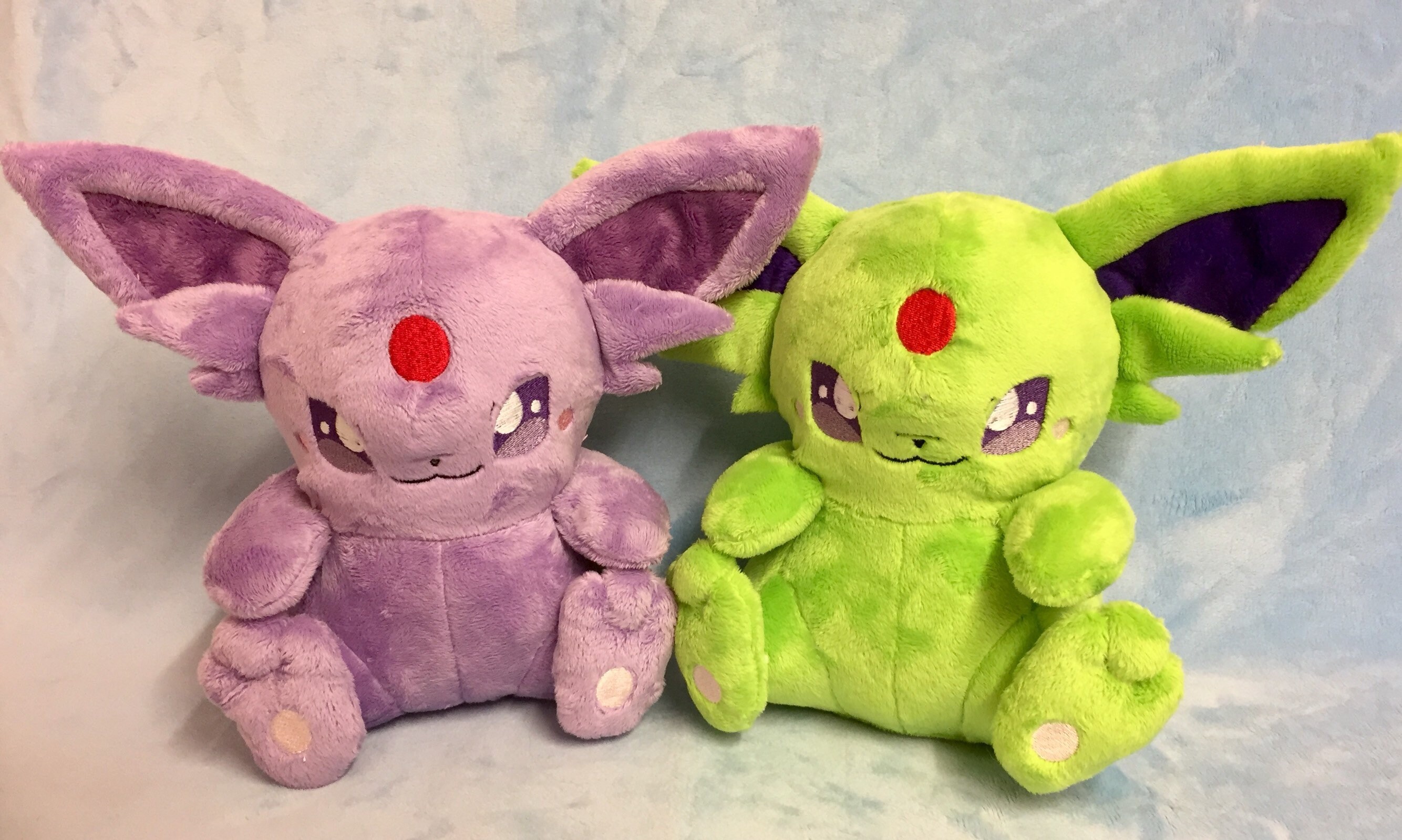 Pokemon Espeon, Custom Plush, Weeble Plush, Adoptable, Plushie ...