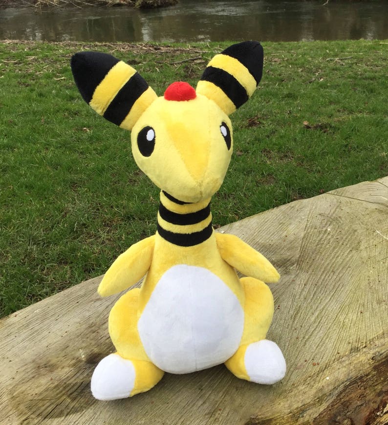 Pokemon Ampharos Plush Pokemon Plush Handmade Plush | Etsy