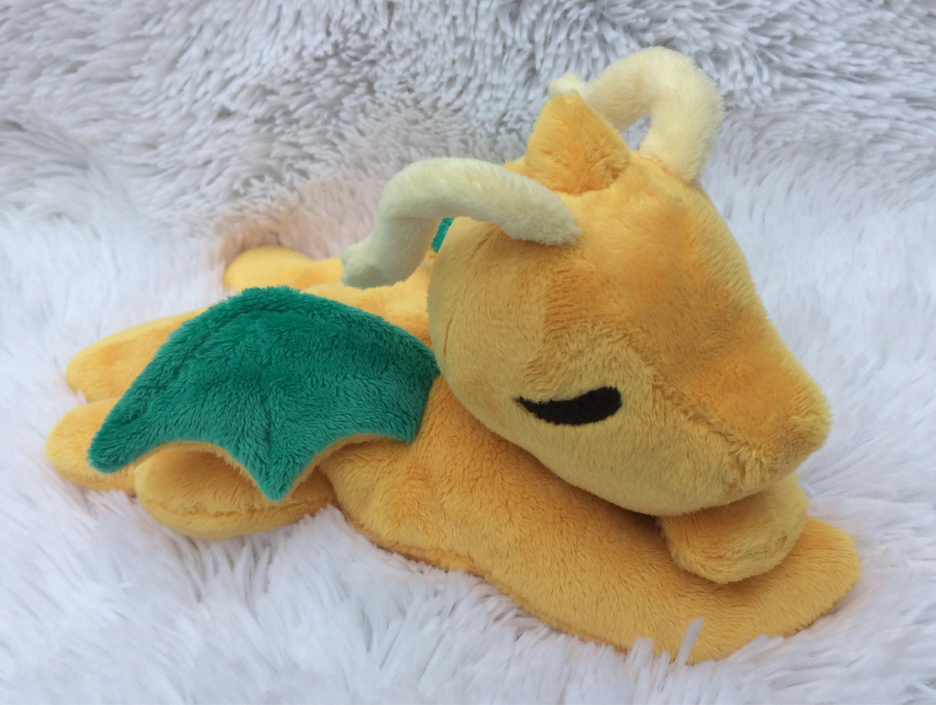 Baby Dragonite Plush Beaned Pokemon Pendragons Baby Bean - Etsy
