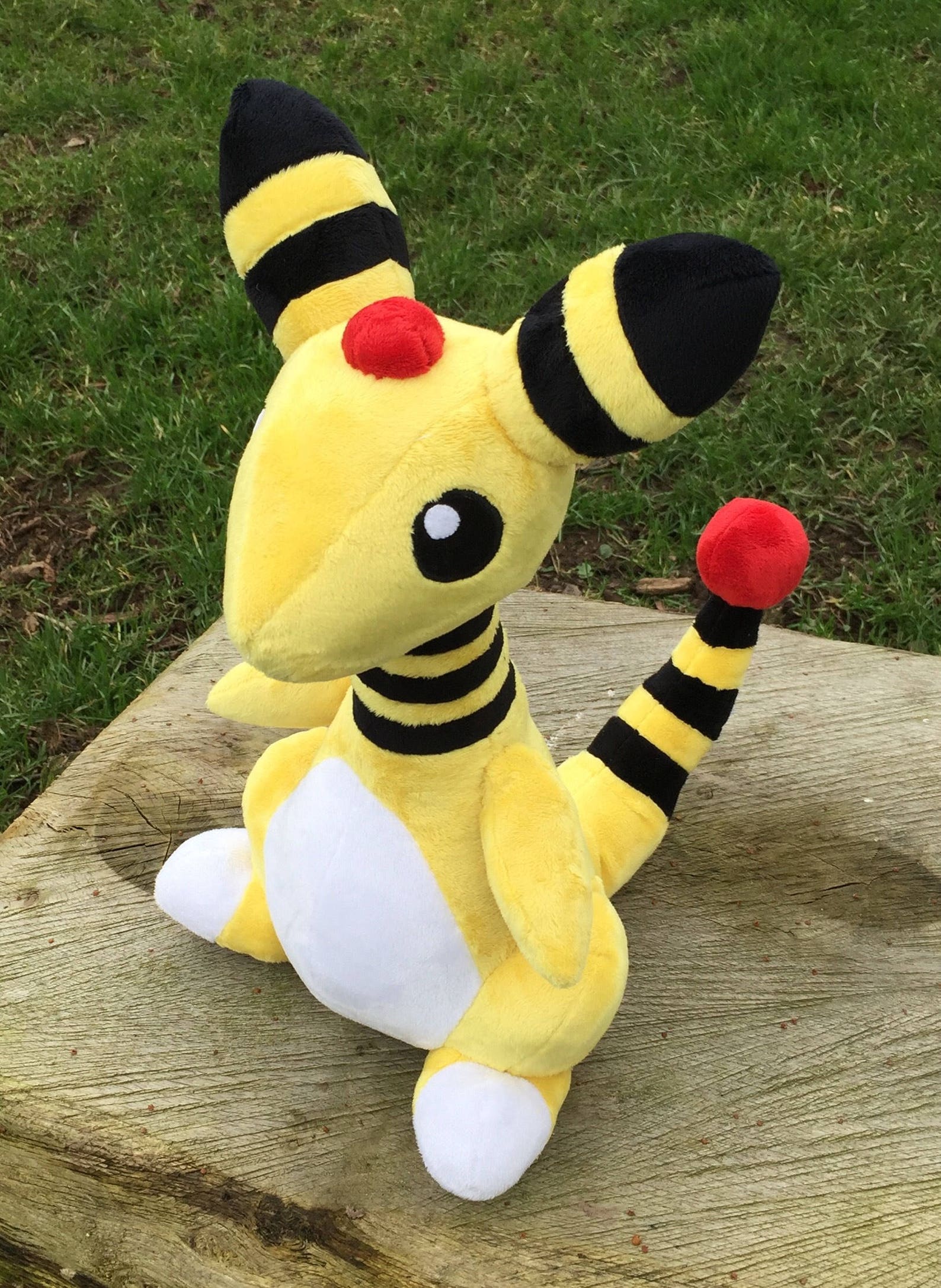 Pokemon Ampharos Plush Pokemon Plush Handmade Plush | Etsy