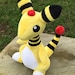 Pokemon Ampharos Plush Pokemon Plush, Handmade Plush, Collectable ...