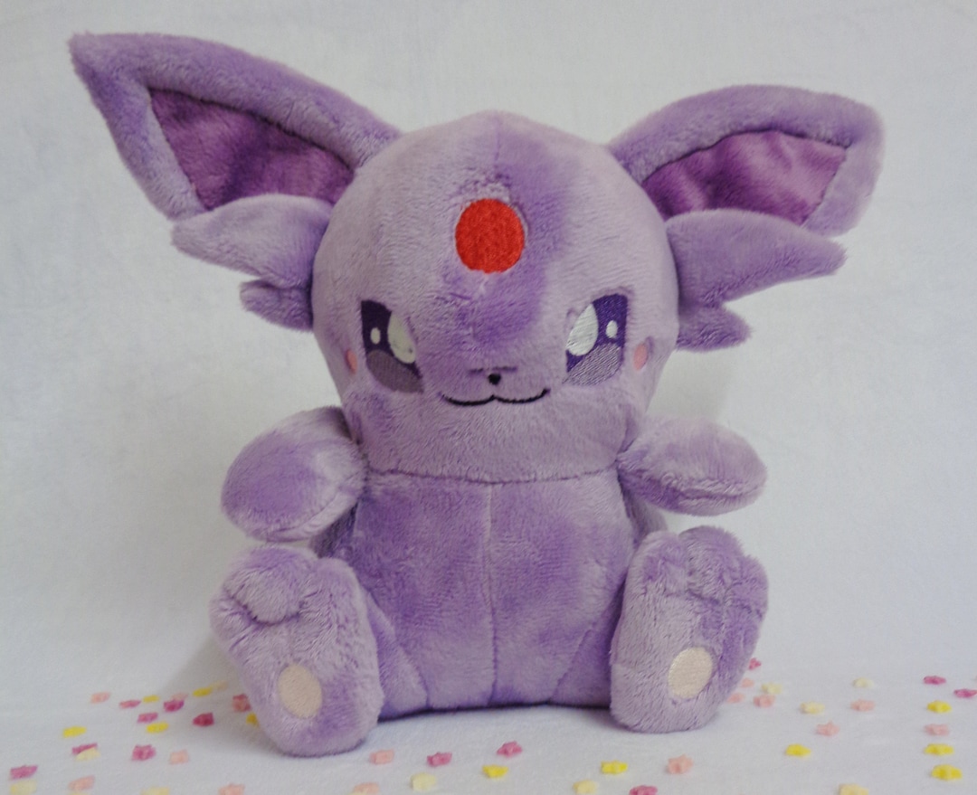 Pokemon Espeon, Custom Plush, Weeble Plush, Adoptable, Plushie ...