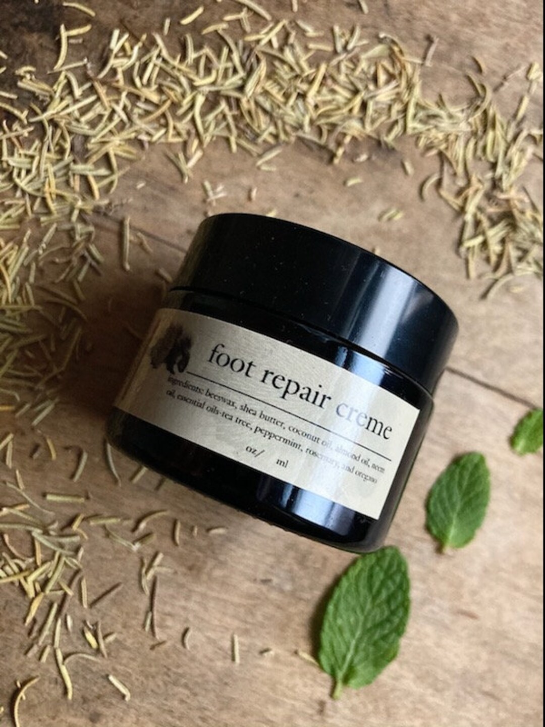 Foot Creme, Beeswax, Oregano, Rosemary,cracked Heels, Toes, Feet - Etsy