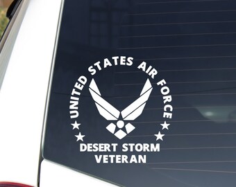 Desert Storm Veteran Decal - Etsy