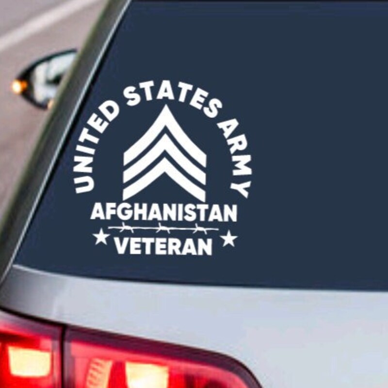 Afghanistan Sticker Laptop - Etsy