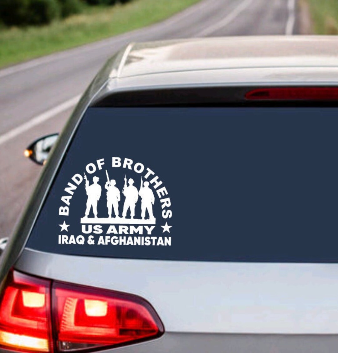 US ARMY "band of Brothers" AFGHANISTAN Veteran Decal United States ...