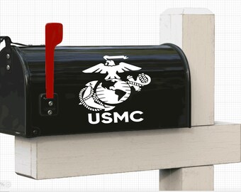 Marine Veteran Mailbox - Etsy