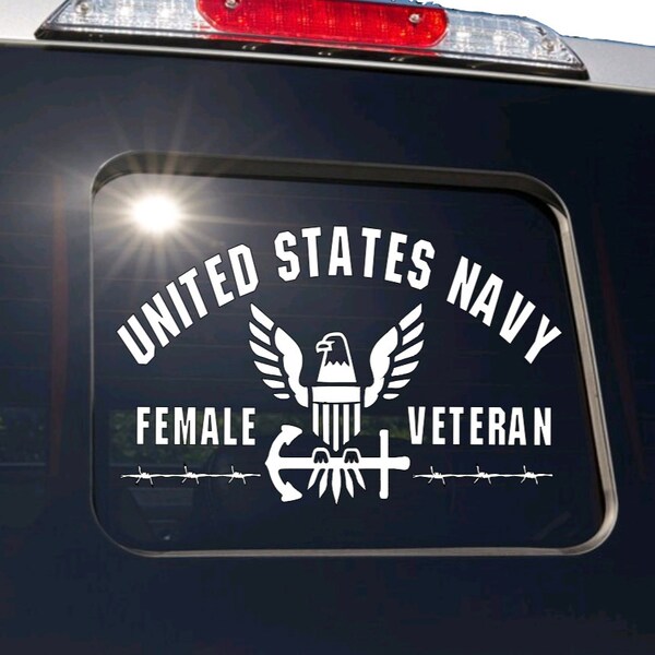 Us Navy Window Decal - Etsy UK