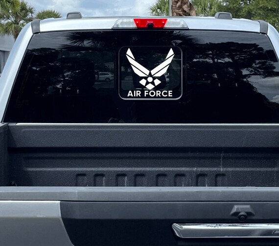 TRUCK SLIDE WINDOW Air Force Logo Decal Truck Car & Suv - Etsy