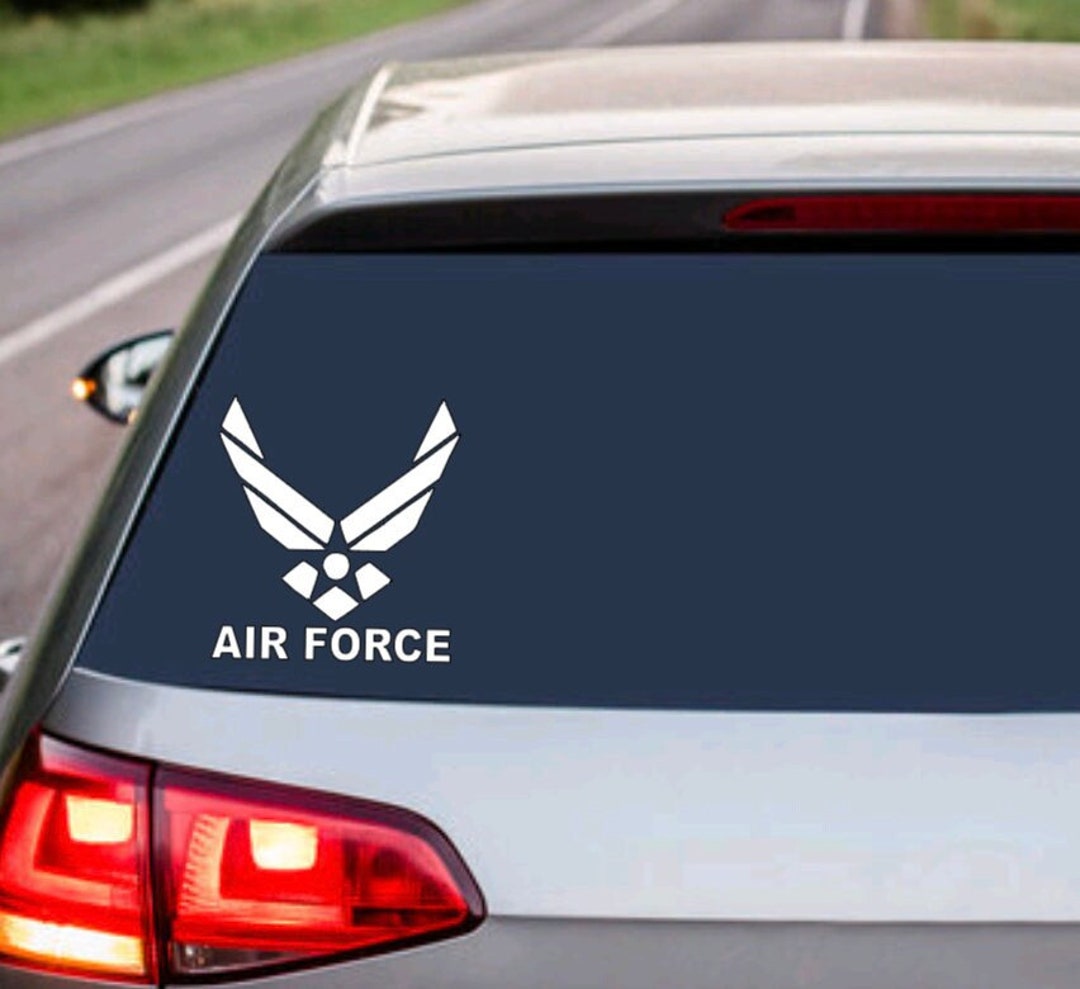 US AIR FORCE Logo Decal - Pilot Crew - United States Military Us Airman ...