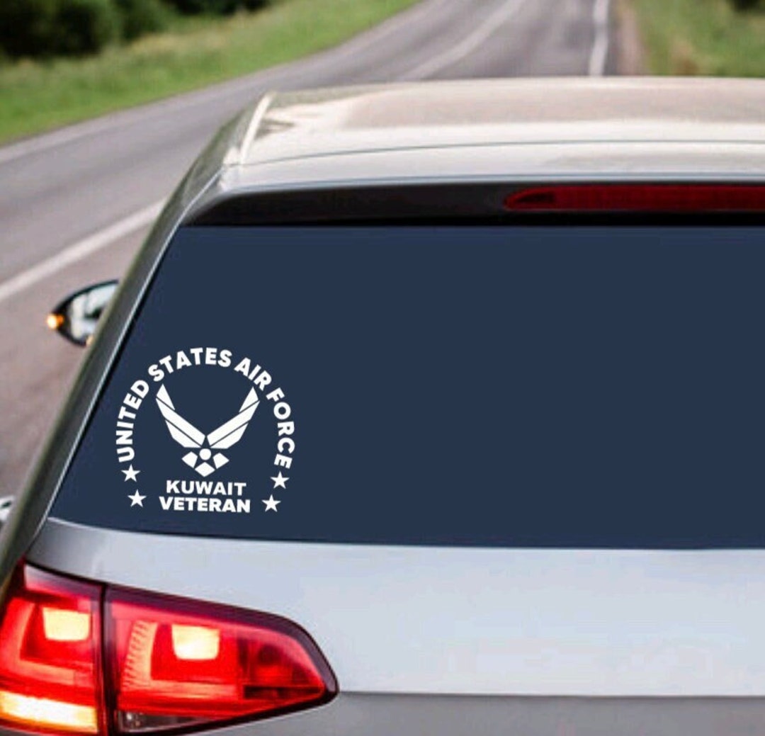 AIR FORCE LOGO Decal Veteran United States Military Us - Etsy