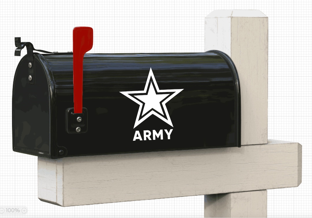 MAILBOX COVER - United States Army Logo - Set of 2 Decals - Usa ...
