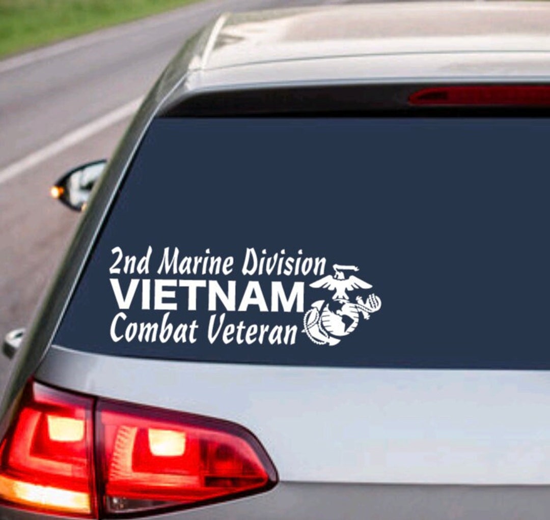 MARINE CORPS 2nd Marine Division - Combat Veteran USMC United States ...