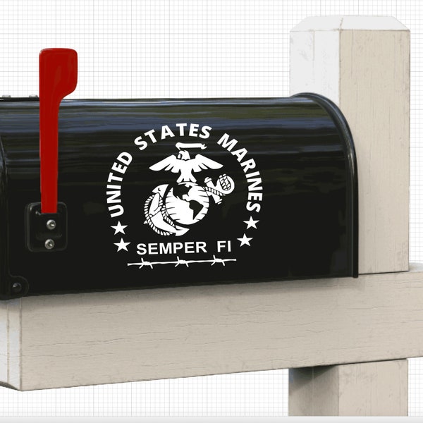 Marine Corps Mailbox Cover - Etsy
