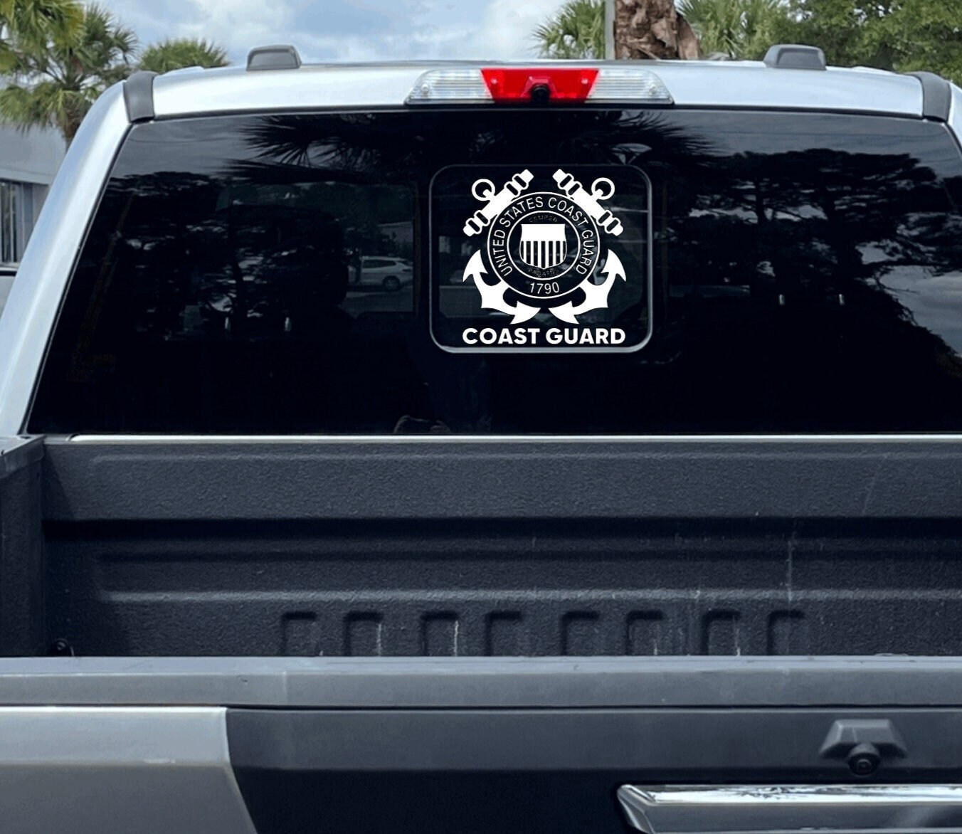 Coast Guard Window Decals