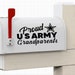 MAILBOX COVER RETIRED United States Army Set of 2 Decals Combat Veteran ...
