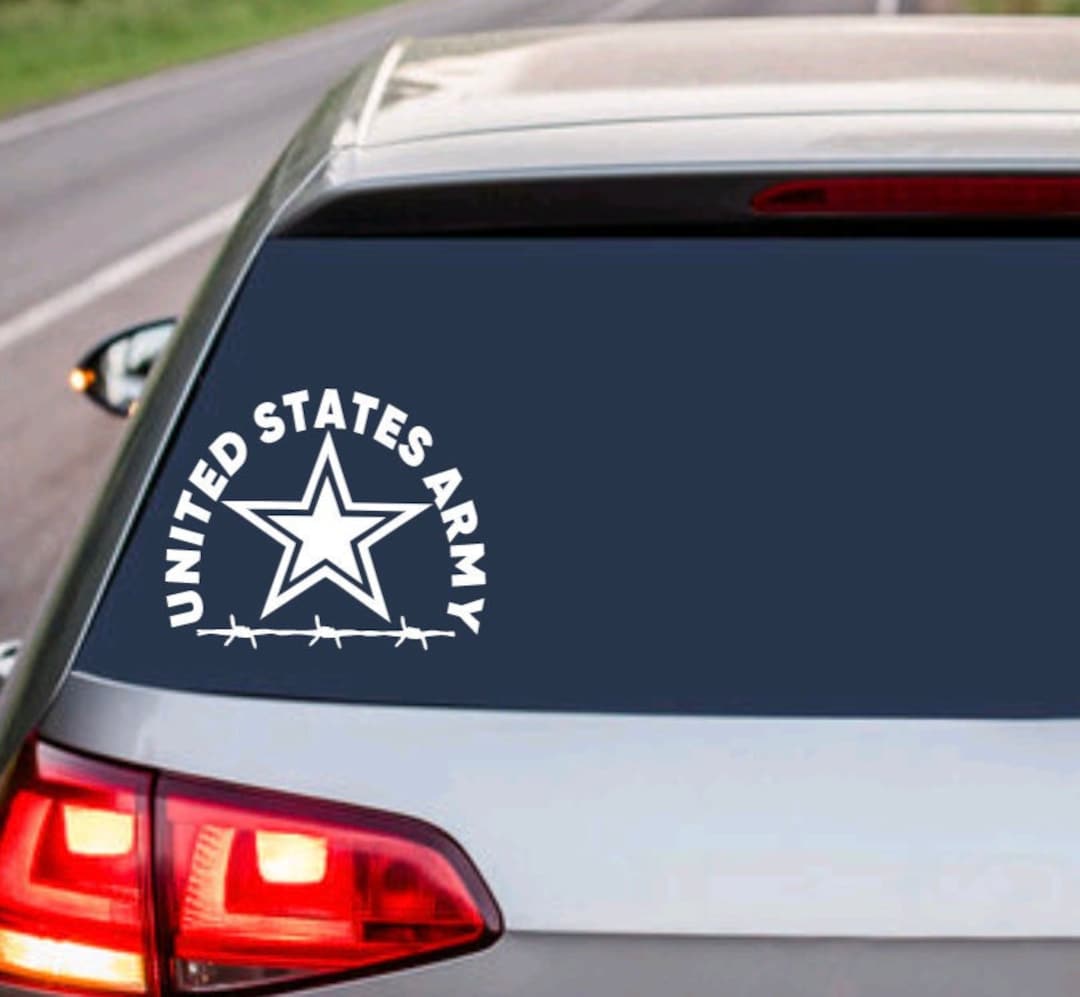 US ARMY LOGO Decal - United States Army - Car Truck & Suv Vehicle ...