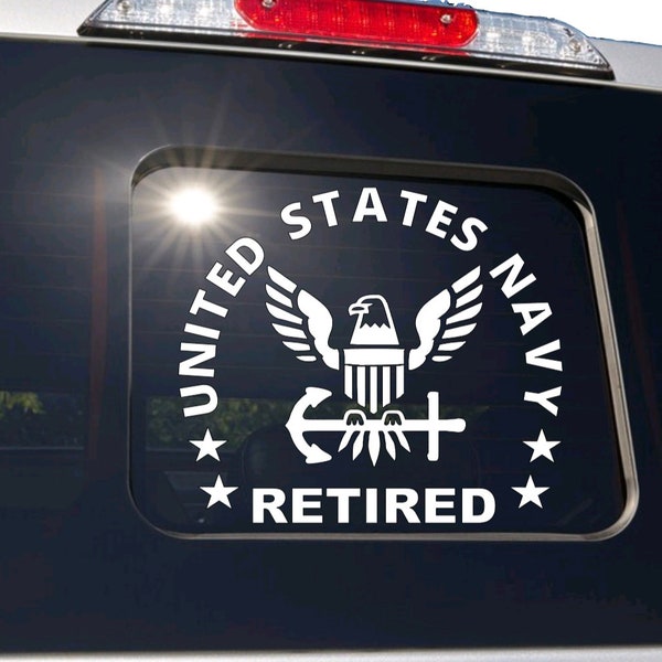 Us Navy Window Decal - Etsy