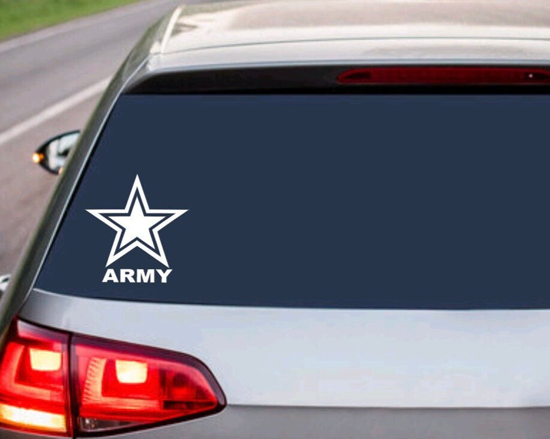 US ARMY LOGO Decal United States Military Soldier Armed - Etsy