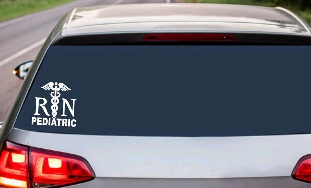 PEDIATRIC CARE NURSE Decal - First Responder Wellness Health ...