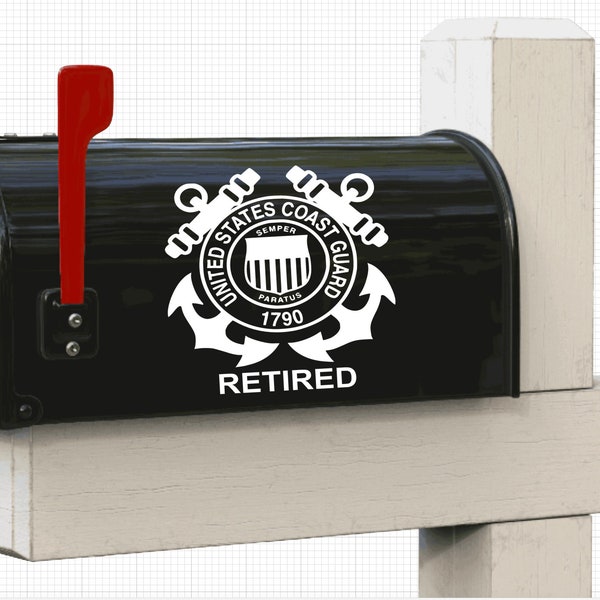 Coast Guard Logo Vinyl Decal - Etsy