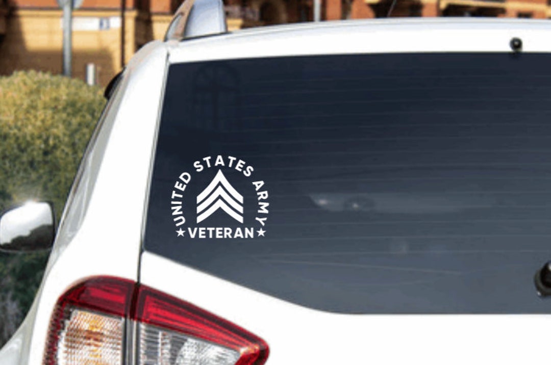US ARMY SERGEANT Veteran Decal United States Military Usa - Etsy