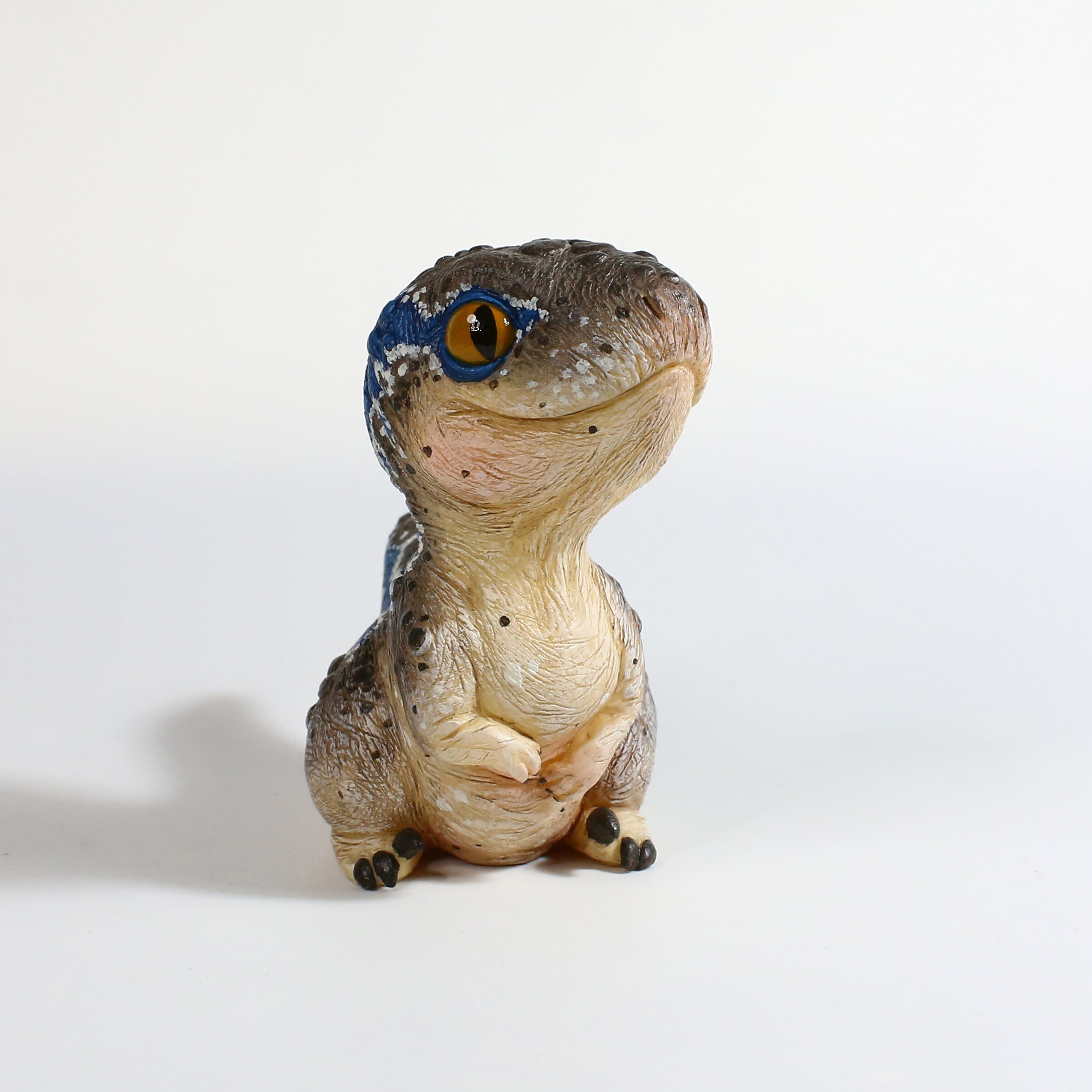 Blue Baby Raptor Resin Sculpture 295 75cm - Etsy